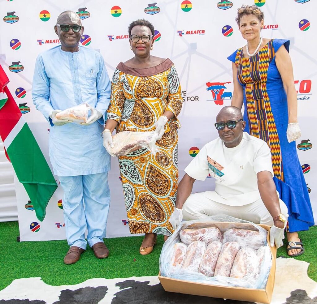 First ever shipment of Beef Meat from Namibia reached Ghana – Abanga ...